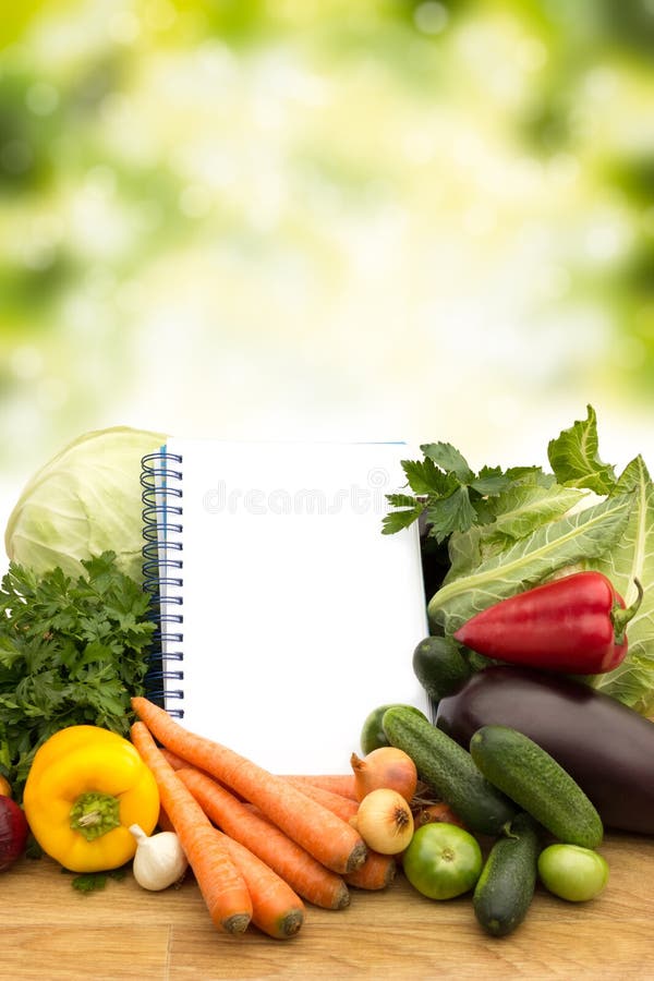 Fresh Vegetables with Notes Stock Photo - Image of cook, colorful: 34877570
