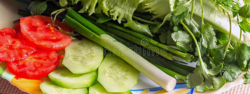 Fresh vegetables on plate stock photo. Image of fresh - 66923870