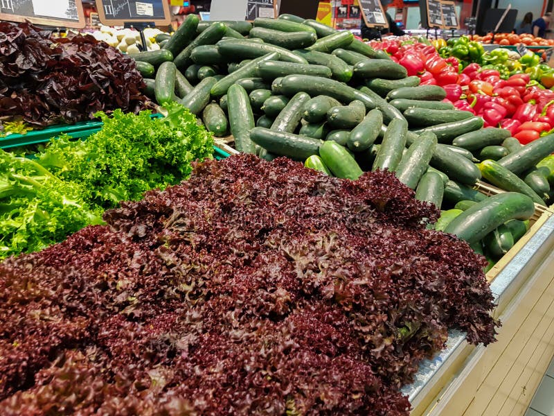 Fresh Vegetables for Sale on Market Stock Photo - Image of vegan, sale ...
