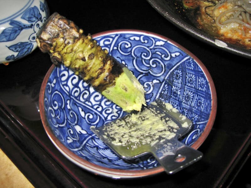 Fresh wasabe stock image. Image of blue, peeled, horseradish - 253463