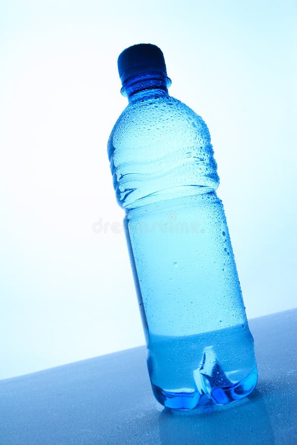 Fresh Water in a Bottle stock image. Image of container - 6429801