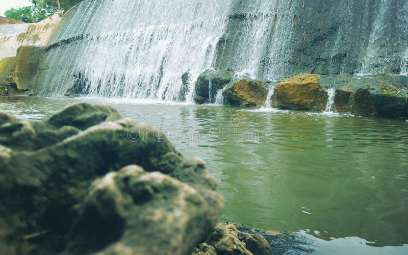 Fresh water flow stock image. Image of nature, watercourse - 189778493