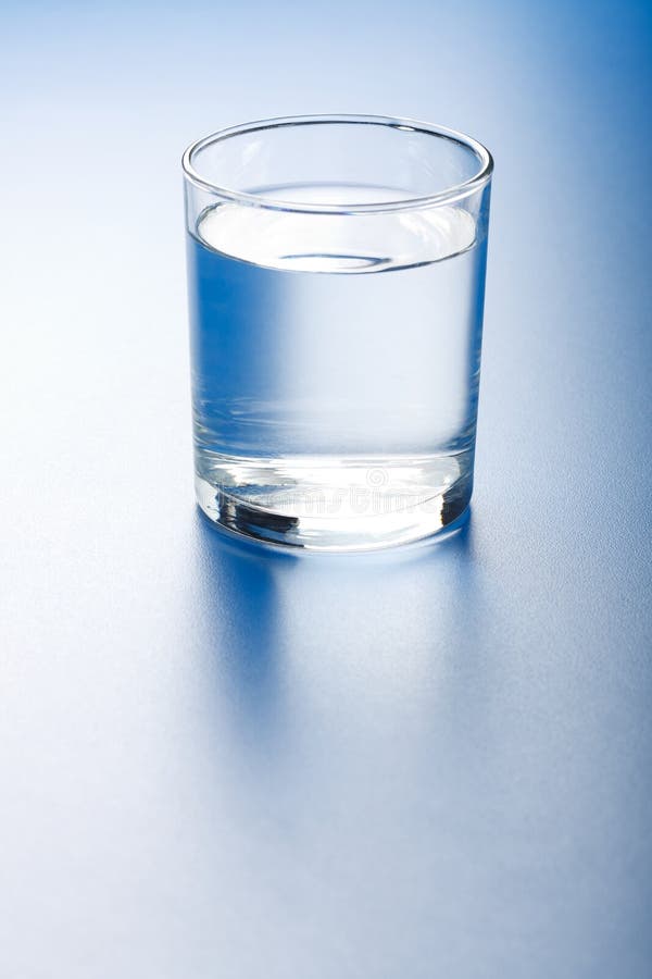 Fresh water in glass stock photo. Image of beverage, liquid - 18572902