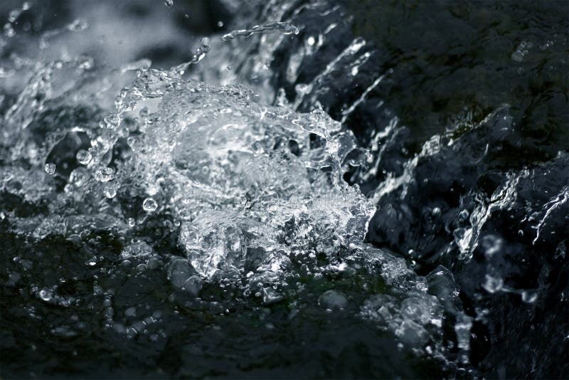 Splash and spray water stock image. Image of drop, pure - 30893615