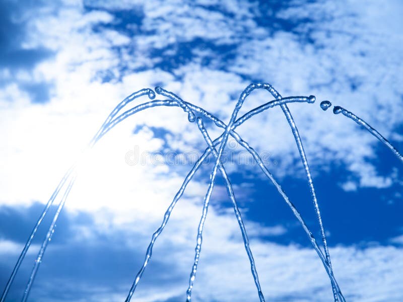 Fresh water splash stock photo. Image of refresh, bright - 76174264