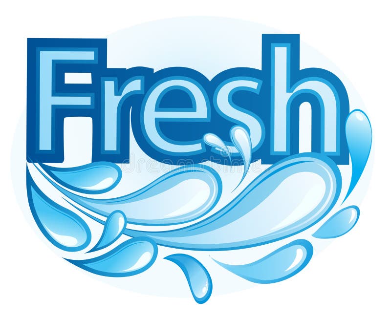 Fresh Fish Sign. Fresh Fish Circular Band Label. Fresh Fish Sticker ...