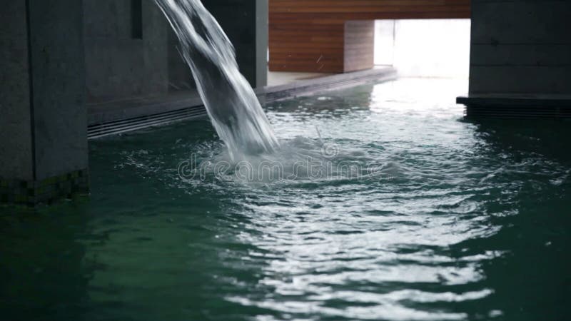 Fresh Water Splashing in the Pool Stock Video - Video of rest, pool ...