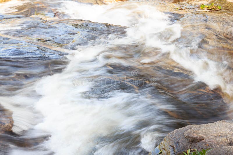 Fresh Water Stream Running on the Rock Stock Photo - Image of mountain ...