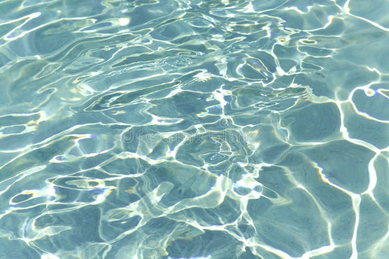 Fresh Water In Swimming-pool Stock Photo - Image of bright, swimming ...