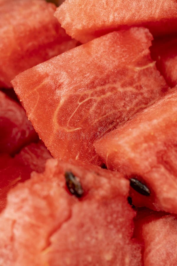 Fresh Watermelon Cooked for Nutrition Stock Image - Image of seeds ...