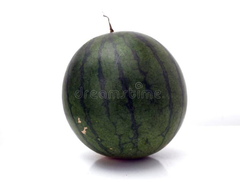 Fresh Watermelon, Round Whole Fruit Stock Image - Image of vitamin ...