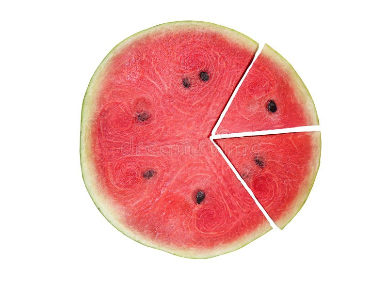 Fresh Watermelon Slices. Organic Watermelon Fruit, a Half of Fresh ...