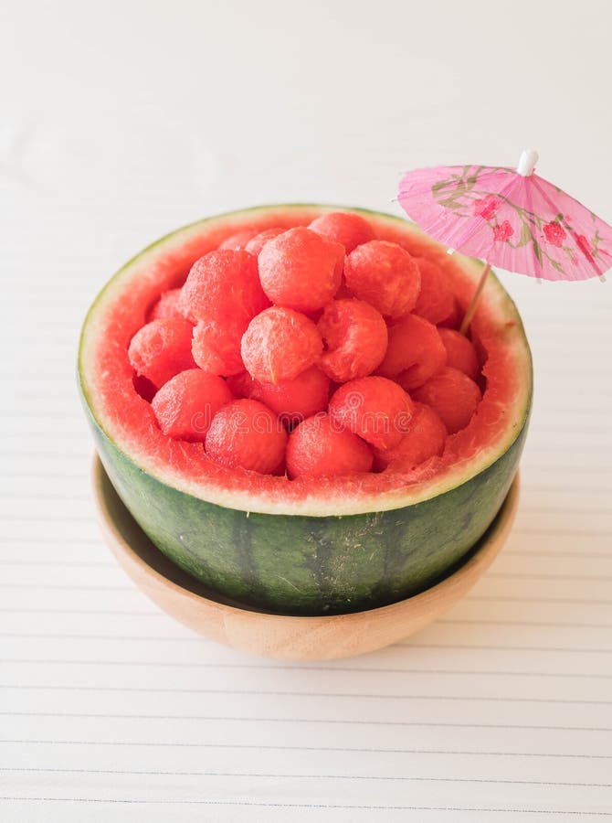 Fresh watermelon on table stock photo. Image of refreshment - 94603808