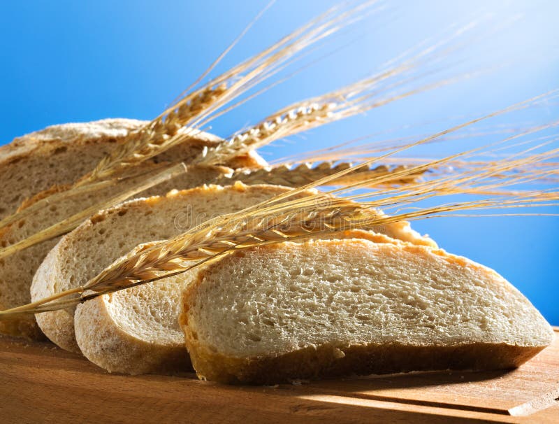 Fresh wheat bread stock image. Image of food, wheat, rural - 10649125