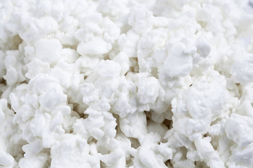 Fresh white Cottage cheese stock photo. Image of cottage - 349024202