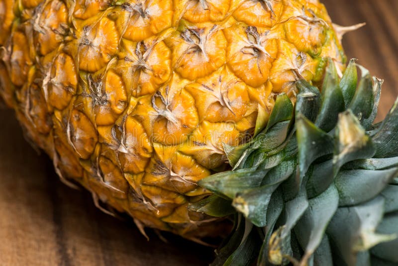 Fresh whole Pineapple stock photo. Image of leaves, ananas - 41468446