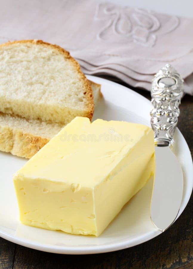 Fresh yellow butter stock image. Image of freshness, closeup - 22665059