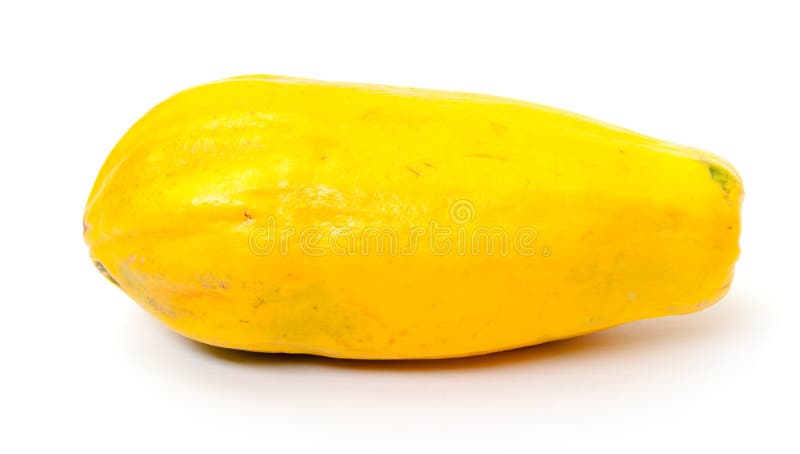 Yellow Papaya Fruit Close Up Image Stock Image - Image of tropical ...