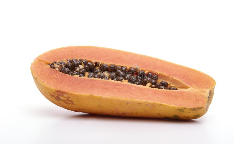 Fresh yellow papaya stock image. Image of tasty, color - 67700863