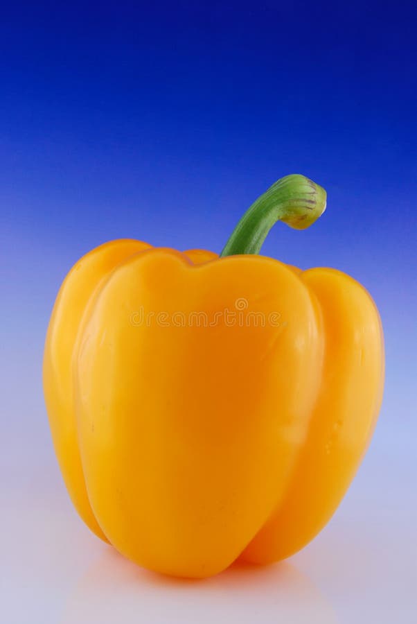 Fresh yellow pepper stock photo. Image of food, eating - 11302390