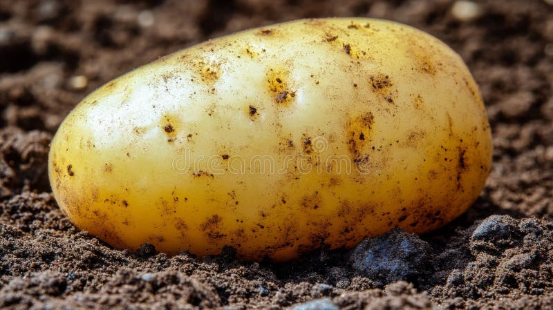 Fresh Young Potato and Its Leaves are Depicted in Isolation on a White ...