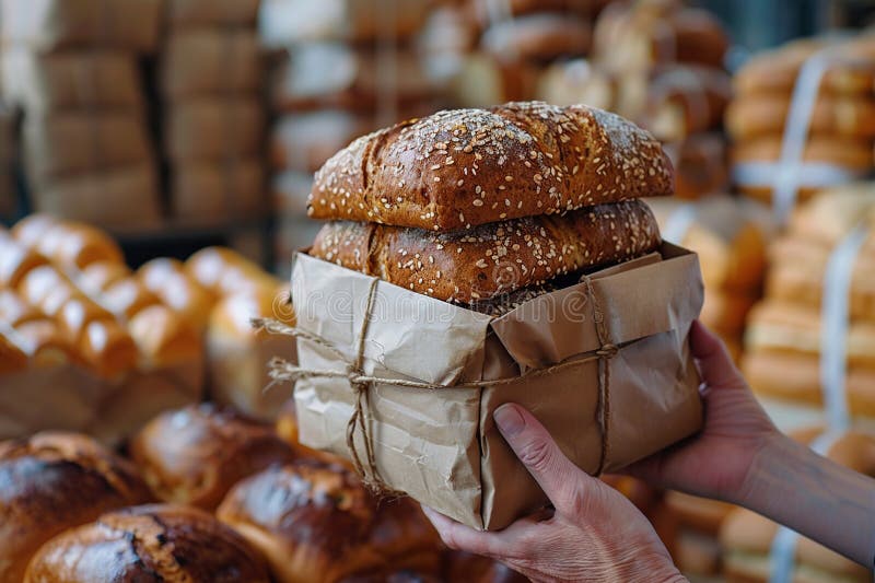 Freshly Baked Bread stock illustration. Illustration of rustic - 337746332