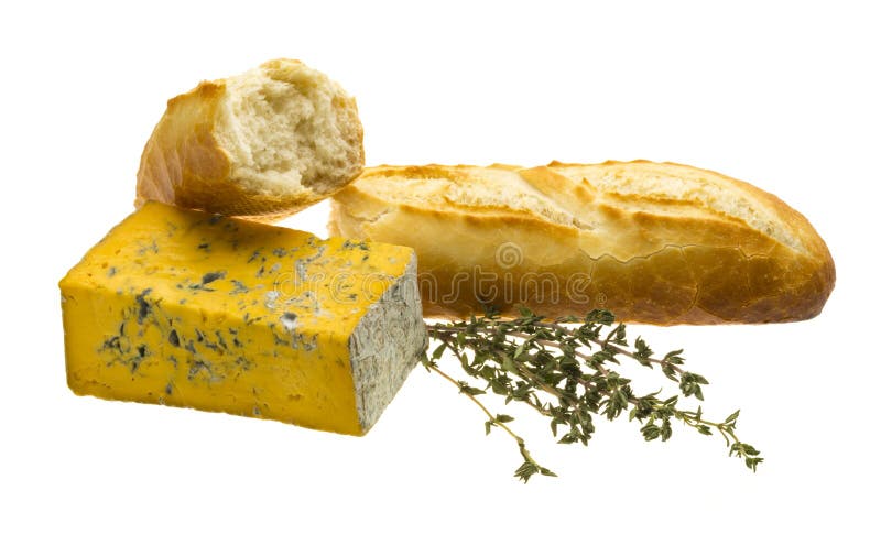 Freshly Baked Bread, Yellow Cheese Stock Photo - Image of fresh, crust ...