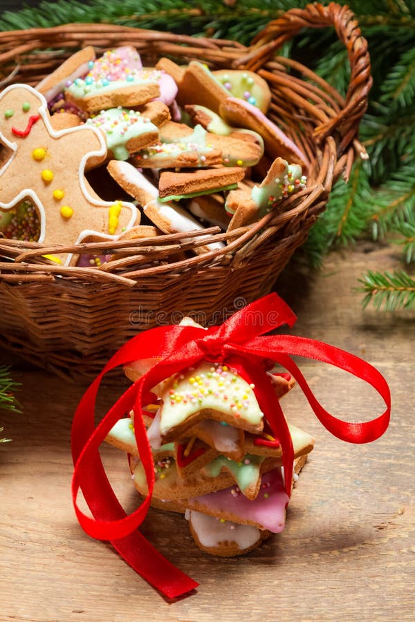 Freshly Baked Gingerbread Cookies Stock Image - Image of cheerful ...