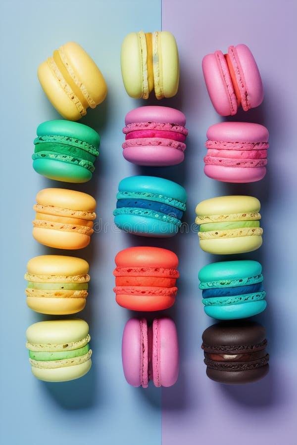 Baked Macarons Stock Illustrations – 735 Baked Macarons Stock ...