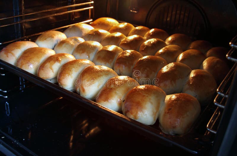 Freshly baked pastries stock image. Image of oven, cookie - 17294237