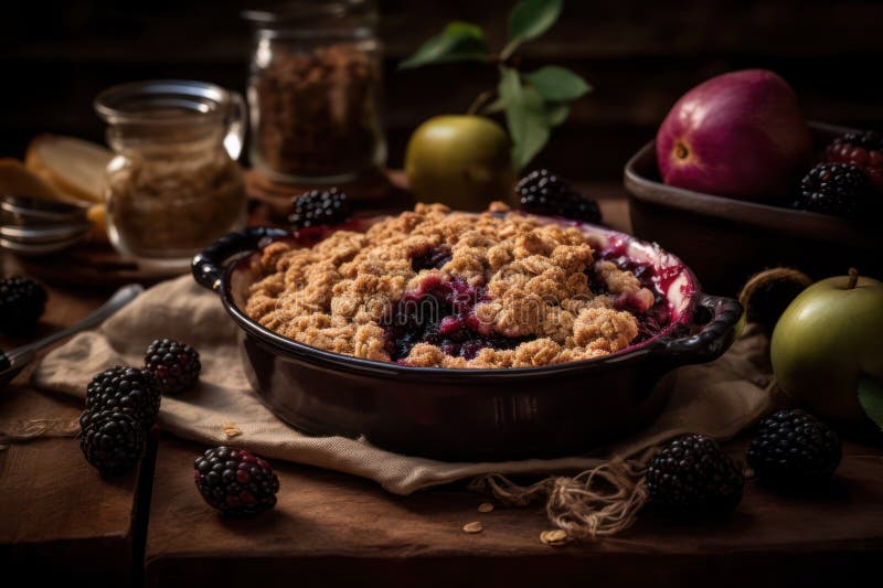 Freshly Baked Raspberry and Blackberry Pie on a Wooden Table. Rustic ... Freshly Baked Raspberry and Blackberry Pie on a Wooden Table. Rustic ...