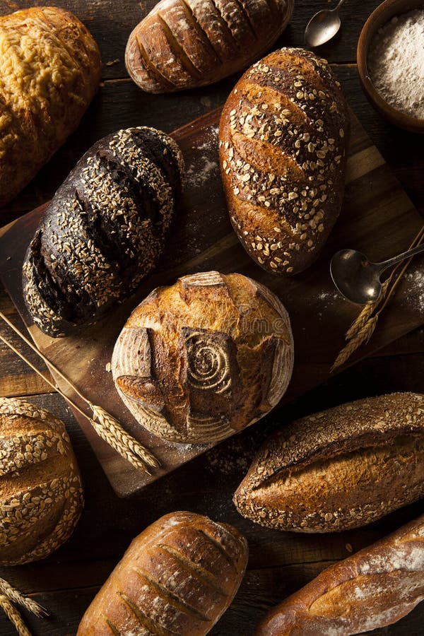 Freshly Baked Whole Wheat Bread Stock Photo - Image of homemade ...