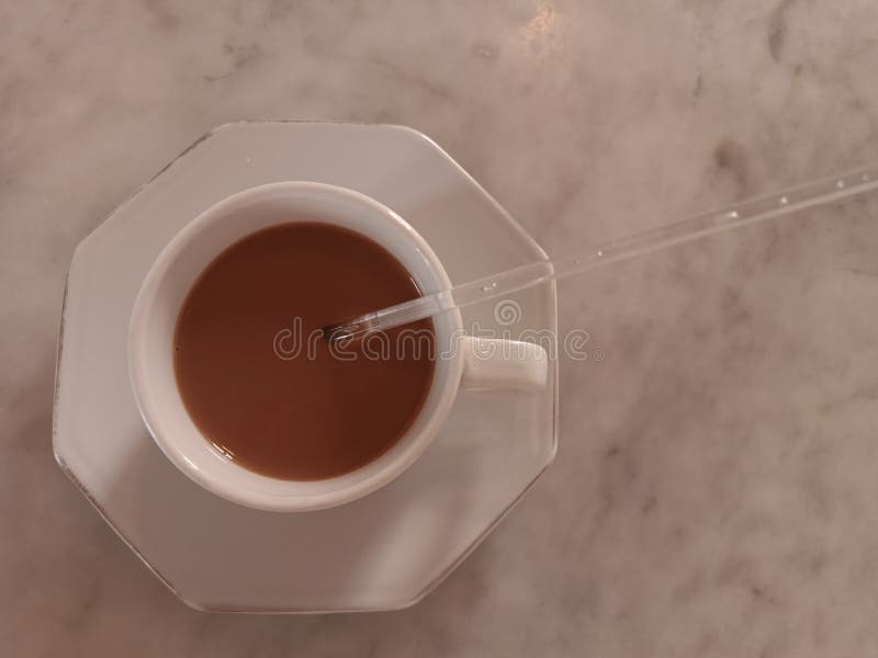 Freshly Brewed and Stirred Coffee Stock Image - Image of coffee ...