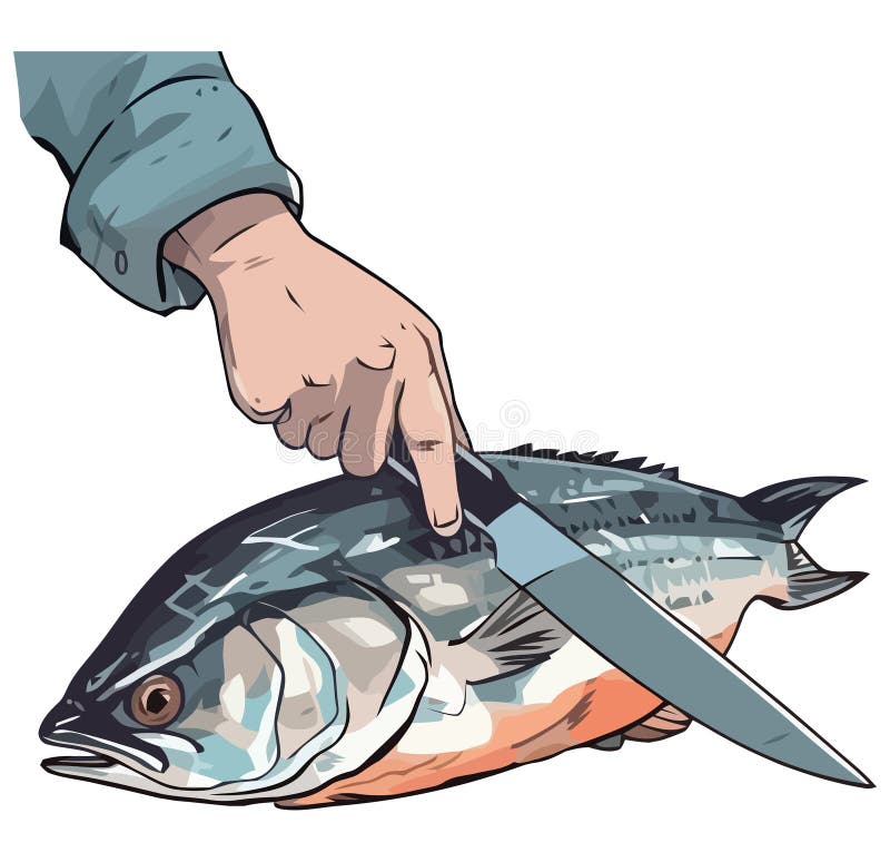 Human Eating Fish Stock Illustrations – 619 Human Eating Fish Stock Illustrations, Vectors ...
