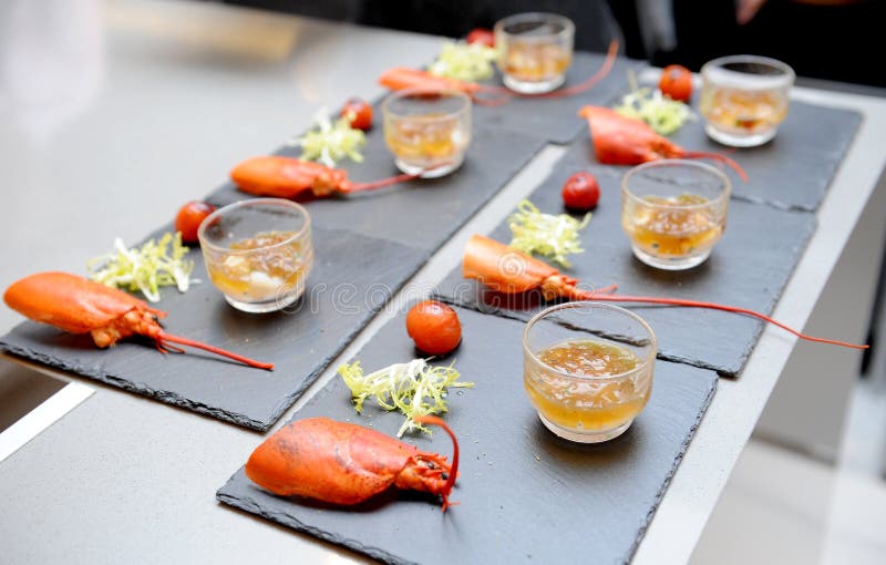 Freshly cooked lobster stock photo. Image of kitchen - 96438090