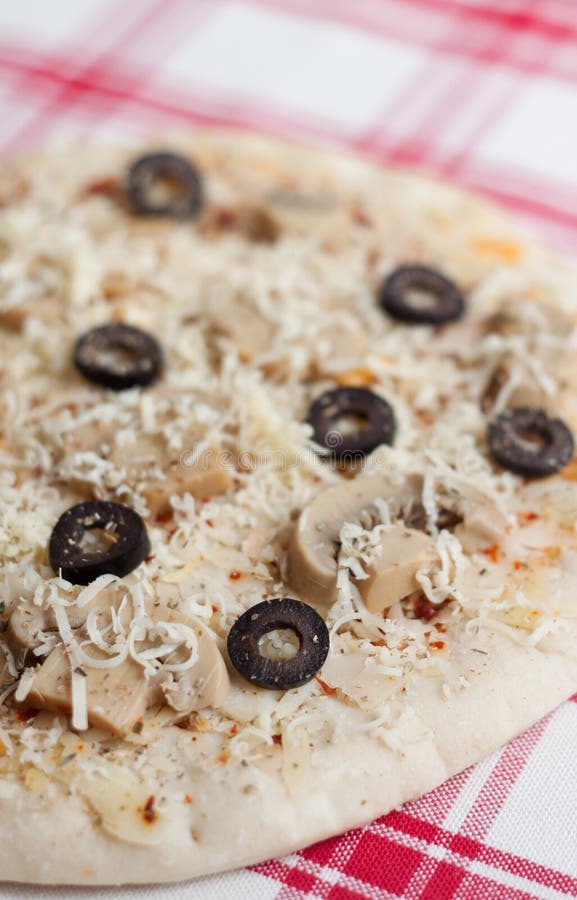 Freshly cooked Pizza stock photo. Image of italy, black - 21959842
