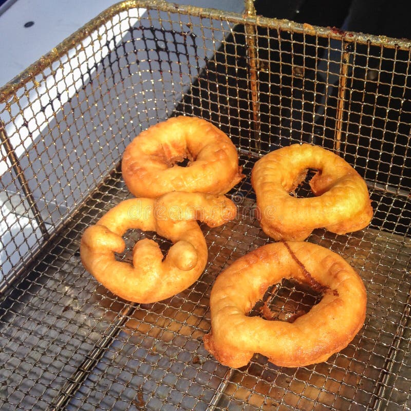 Freshly Cooked Ring Doughnuts, Donuts Stock Photo - Image of dessert ...
