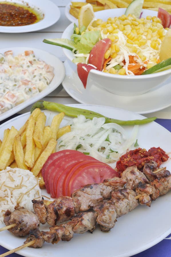 Turkish cuisine stock image. Image of seafoods, dinner - 9018137