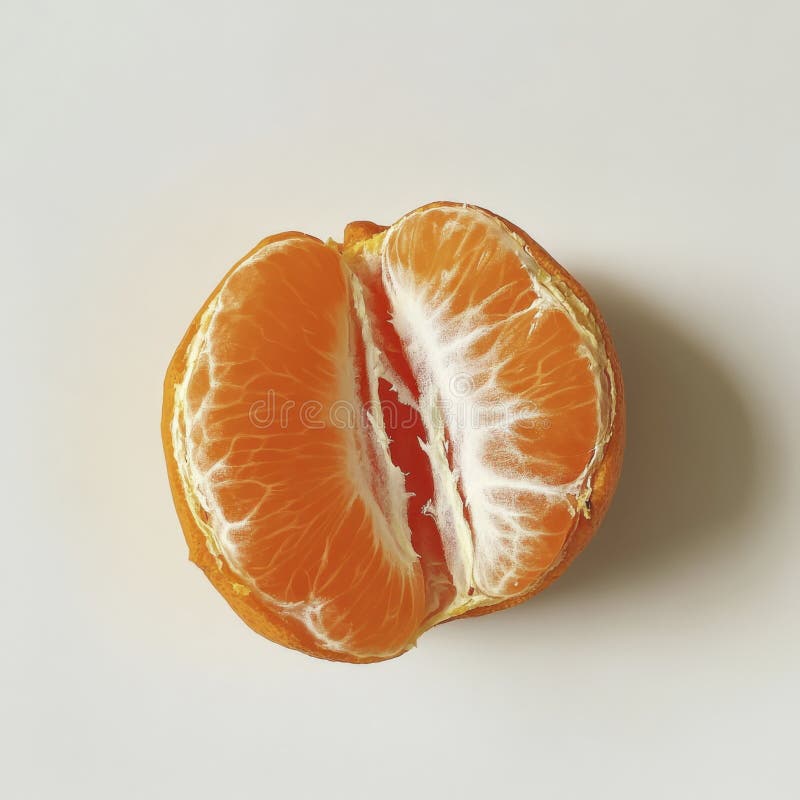 Freshly Cut Orange Halves Light Background Stock Photos - Free ...