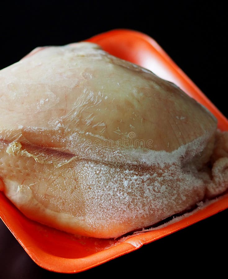 Freshly Dumped Frozen Chicken Tenderloin, Frozen Chicken Breast Stock ...