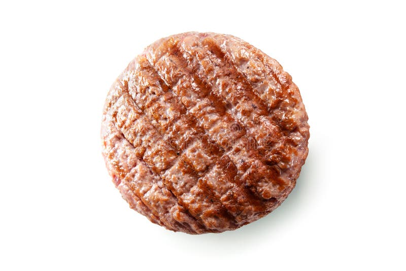Fresh raw burger patty stock image. Image of cutlet - 208745233