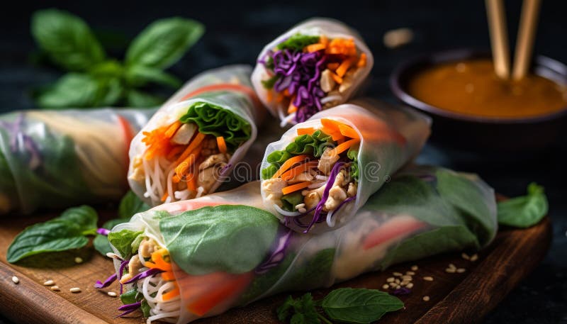 Freshly Grilled Meat Wrapped in a Rustic Flatbread for Takeout ...