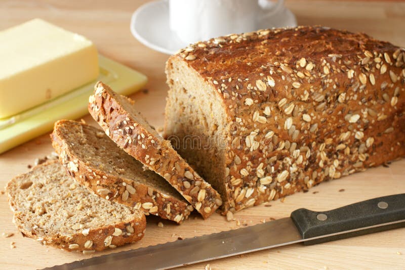 Freshly homemade bread stock photo. Image of crust, meal - 8352358