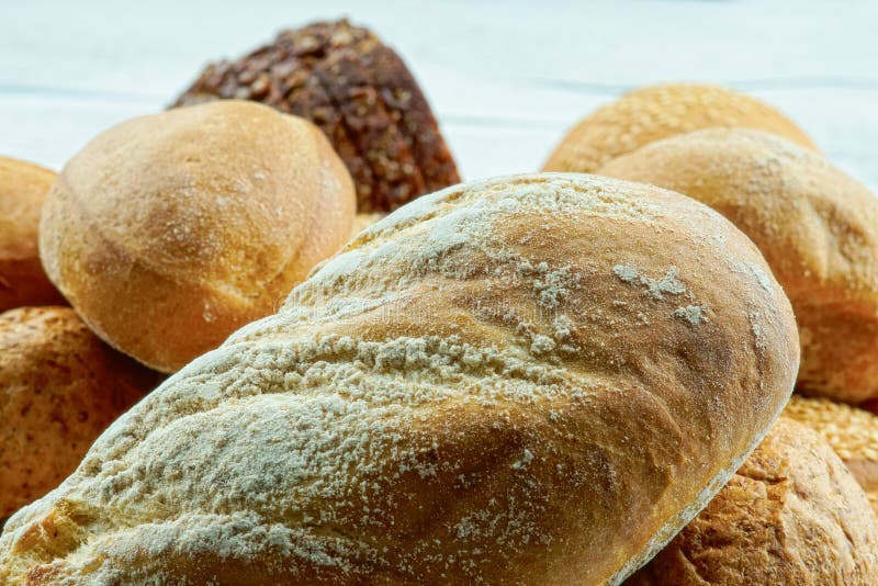 Freshly homemade bread stock photo. Image of roll, cereal - 60814664