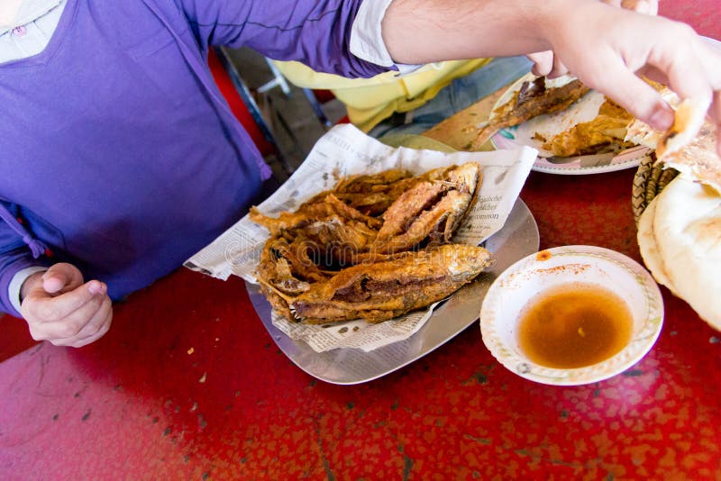 Freshly Hunted Cooked River Fish Ready To Be Served Stock Image - Image ...