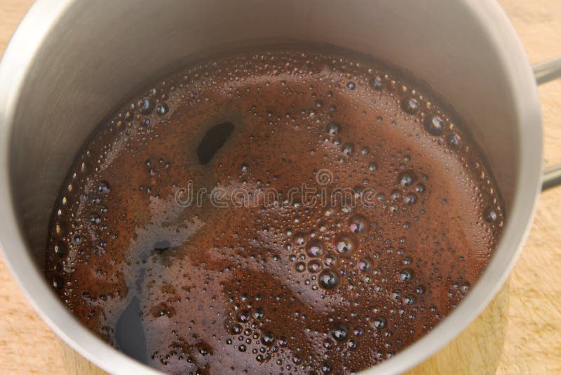 Freshly Made Coffee in a Coffee Pot Stock Photo - Image of drink ...