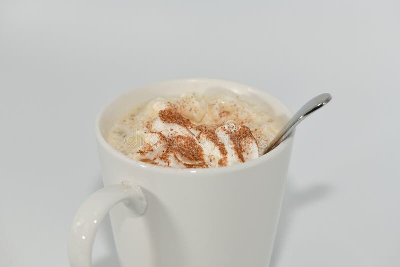 Fancy coffee stock image. Image of cocoa, dish, dessert - 277545161