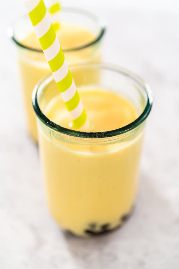 Mango boba smoothie stock image. Image of cold, food - 291406975 Mango boba smoothie stock image. Image of cold, food - 291406975