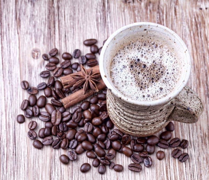 Freshly Prepared Cup of Black Coffee Stock Photo - Image of studio ...