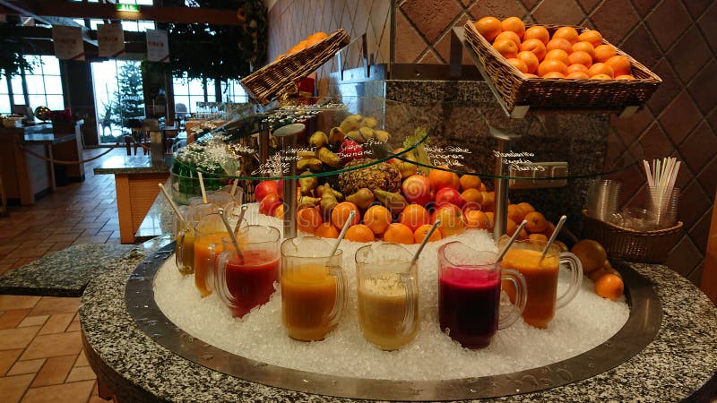 Fruit Juice Bar stock photo. Image of fruit, freshly - 109137628